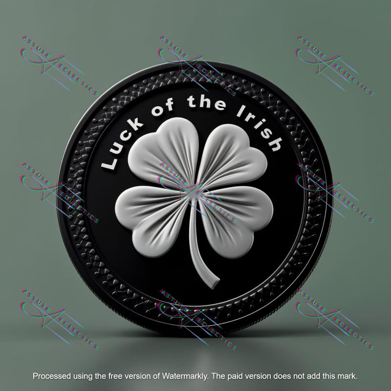 Good Luck Coin - Etsy