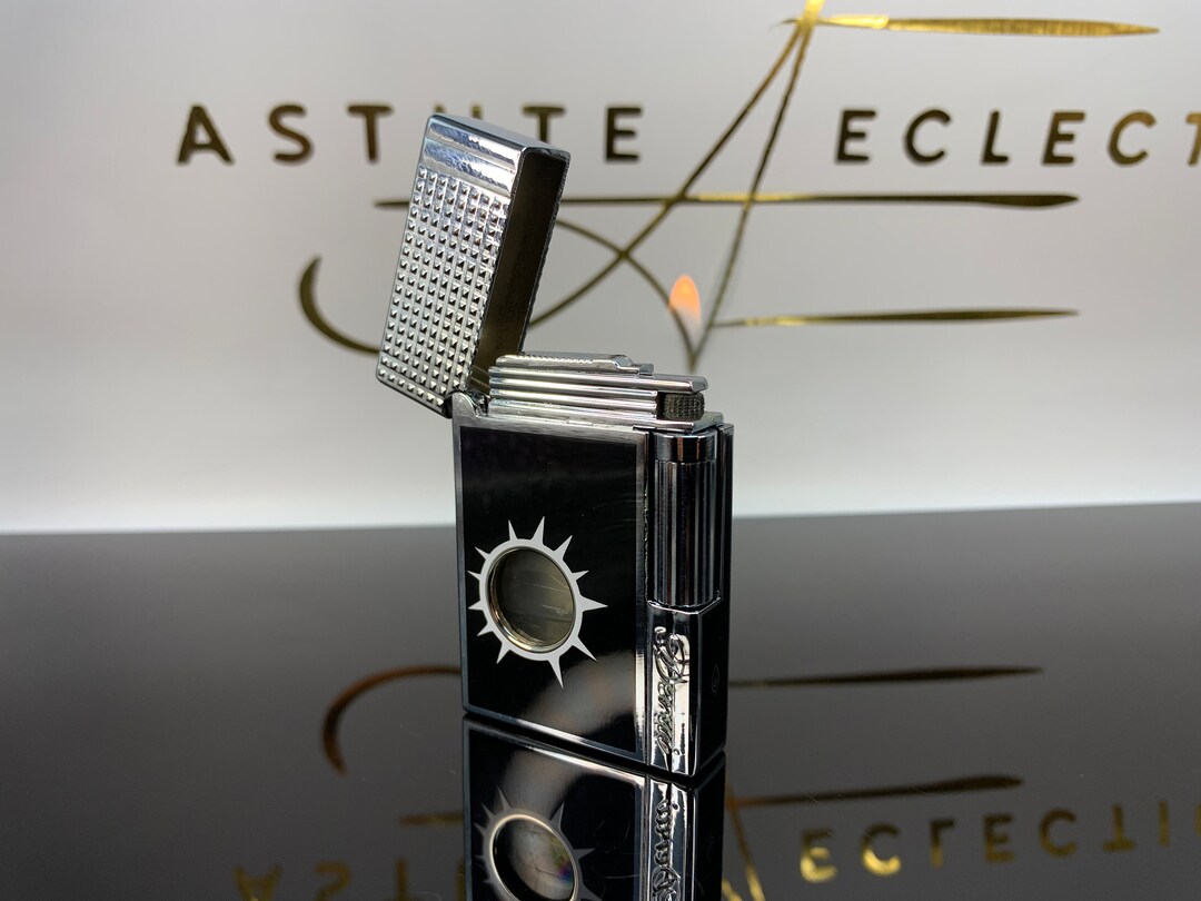 Classy Lighter Refillable Flip Top With Side Grind Flint - Etsy