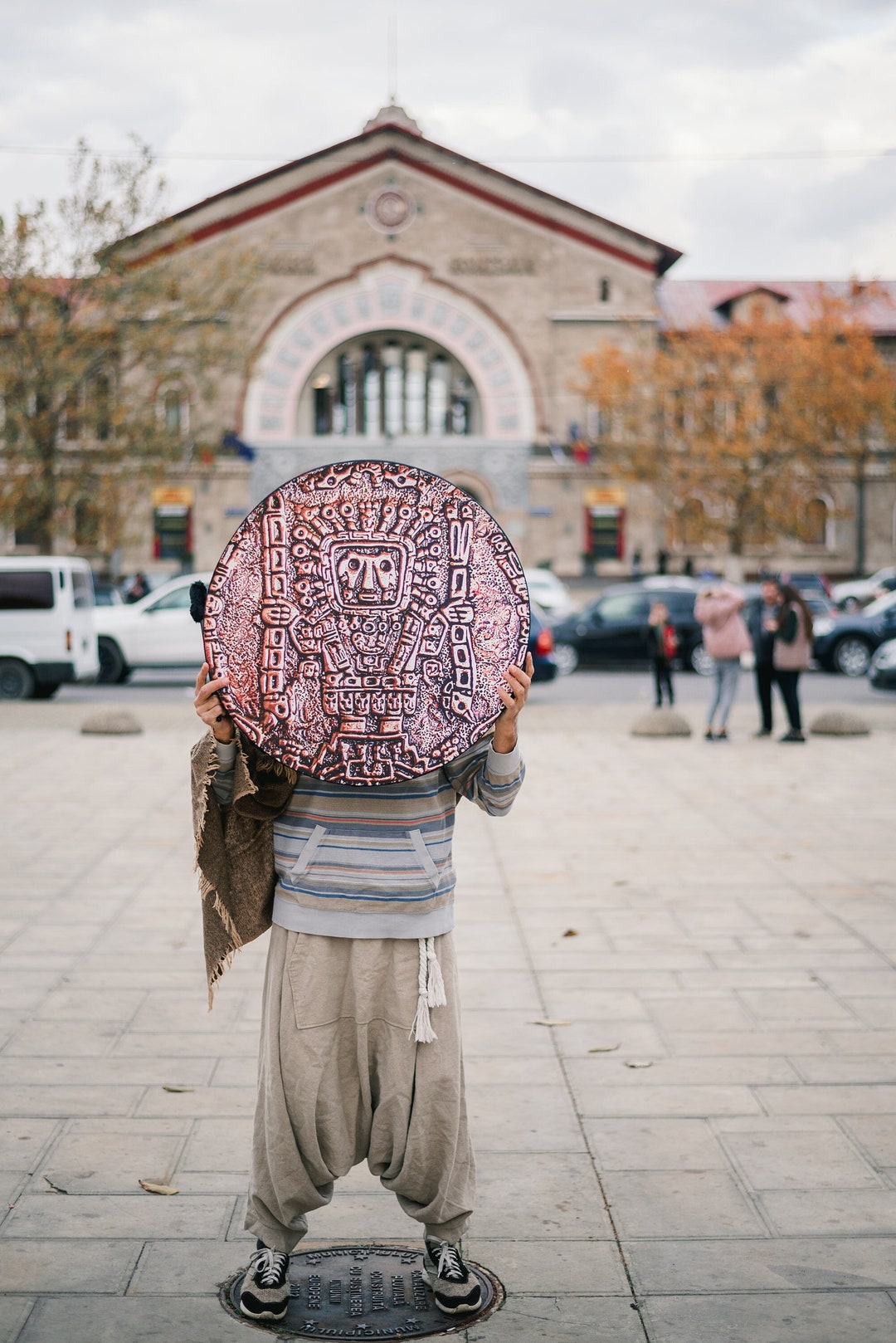 Large "inca Drum" 28'', Urban Shamanic Drum, Deep Bass Sounding Vegan ...