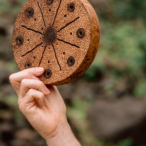 Rain Disk 8 Inch ocean Breath Handmade Percussion, Meditation Musical ...