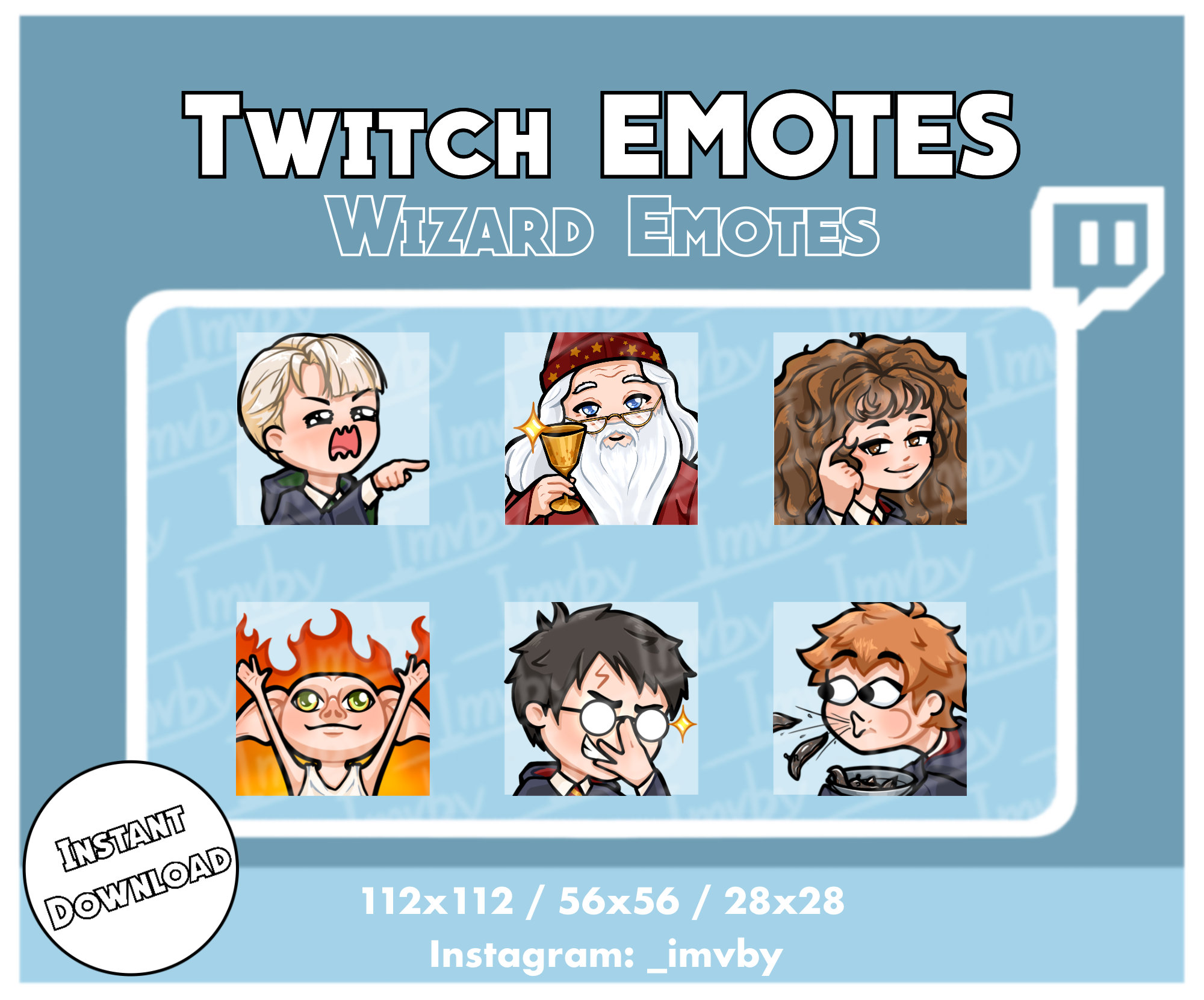 Magical Wizard/witch Meme Emotes for Twitch and Discord | Set of 6 - Etsy