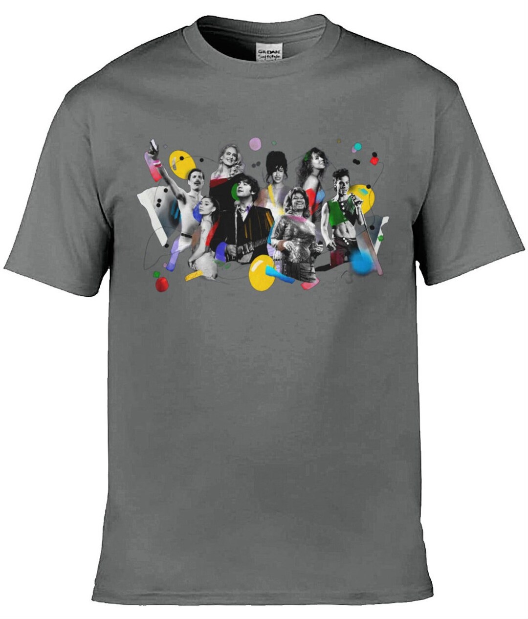 Pop Starts Freddie Adele Amy Mariah Prince Ariana John Aretha Unisex ...