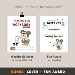 Preschool Finger Counting 1-10, Tracing Numbers, Finger Counting ...