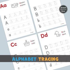 English Alphabet Poster & Workbook Combo Set, Homeschool, Classroom ...