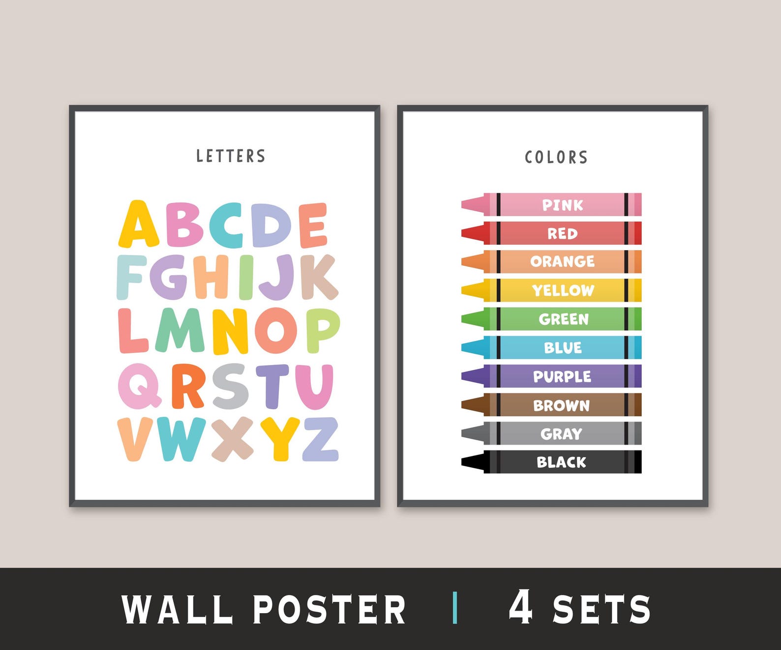 Educational Posters for Preschoolers, Homeschool Printable ...