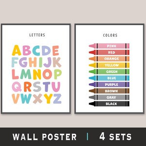 Educational Posters for Preschoolers, Homeschool Printable ...