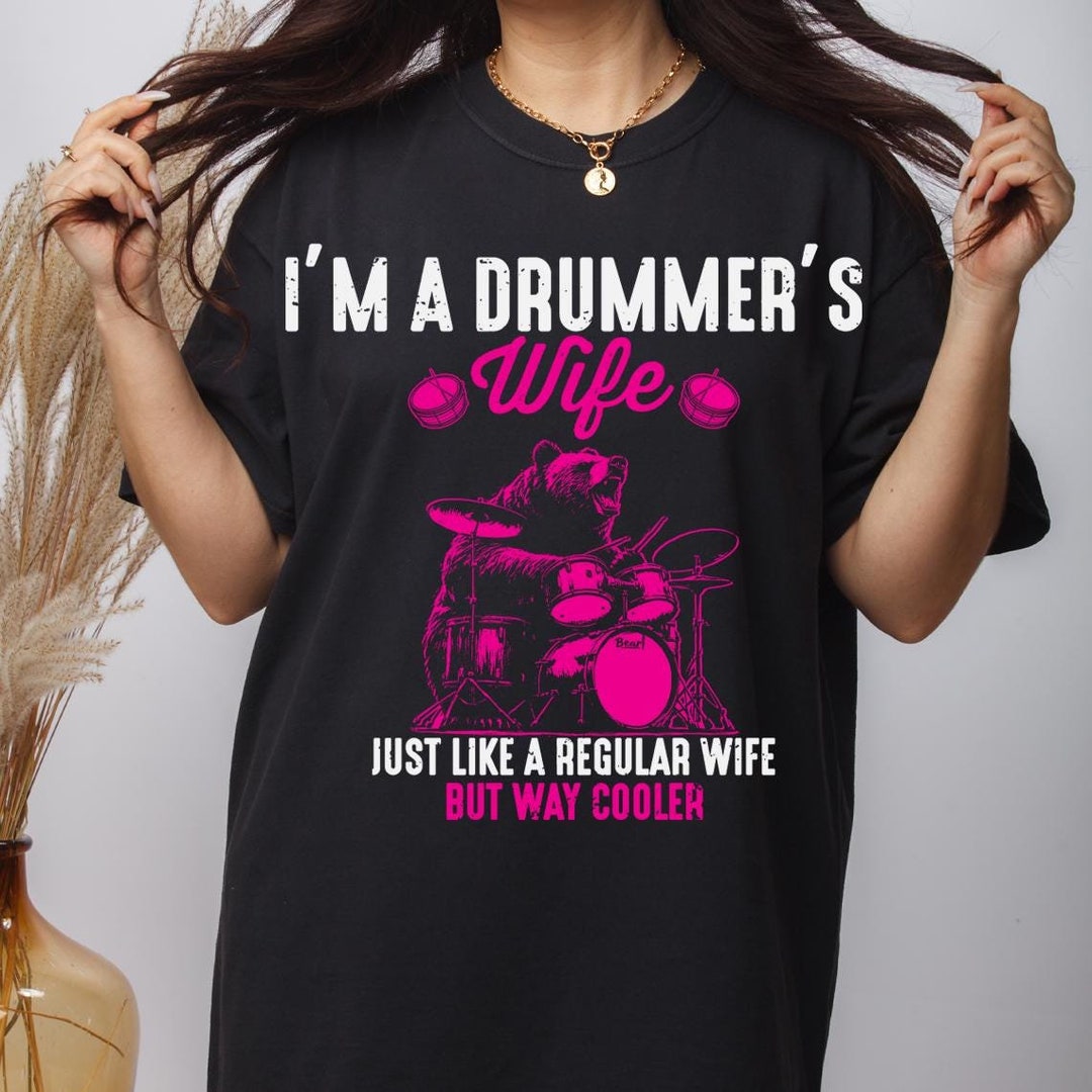 Funny Drummers Wife Valentines Day Png, Valentines Day Gift Drums Png ...
