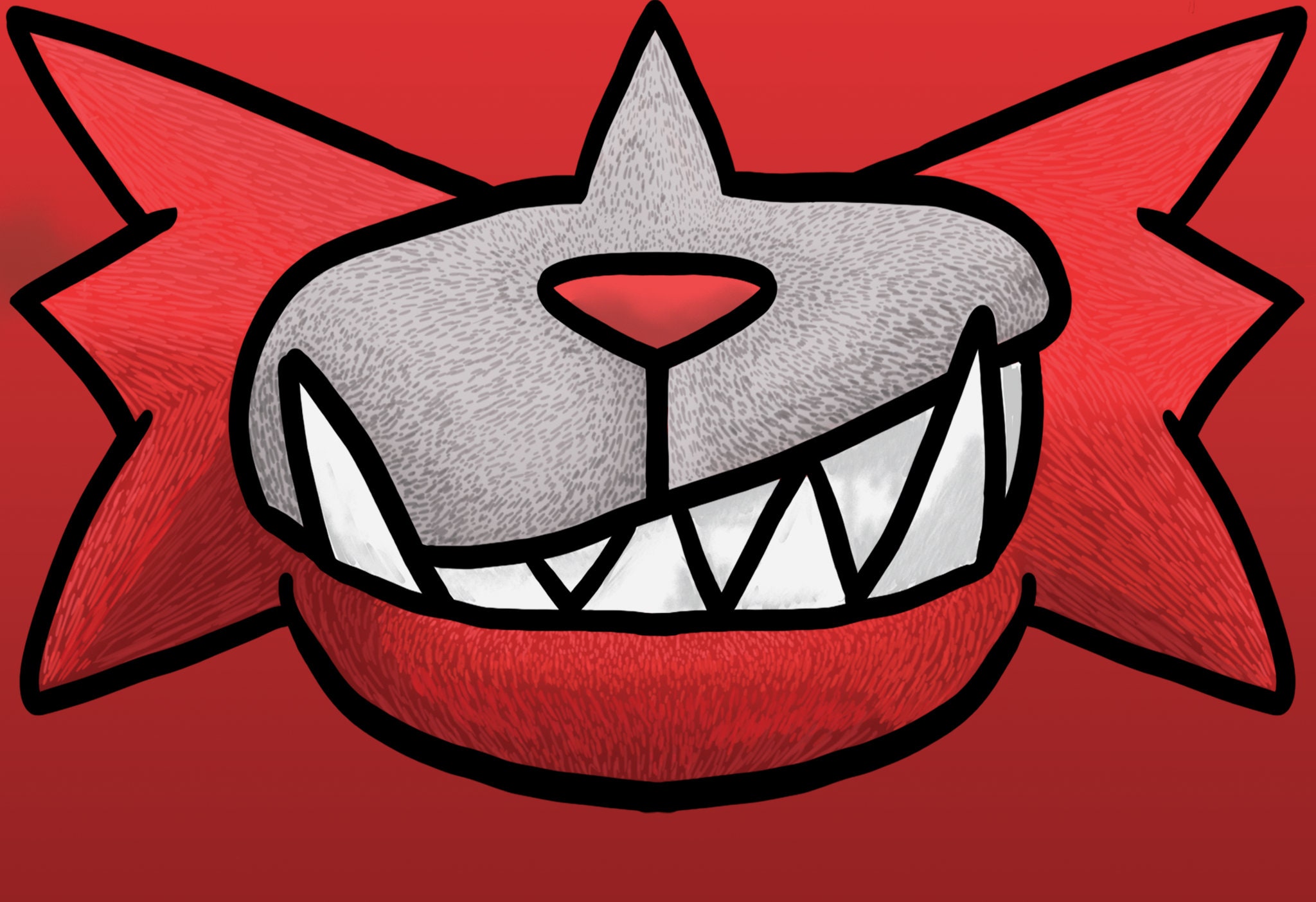 Incineroar Face Mask smash Alts Available - Etsy