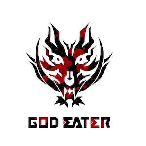 Transparent God Eater Logo Sticker - Etsy