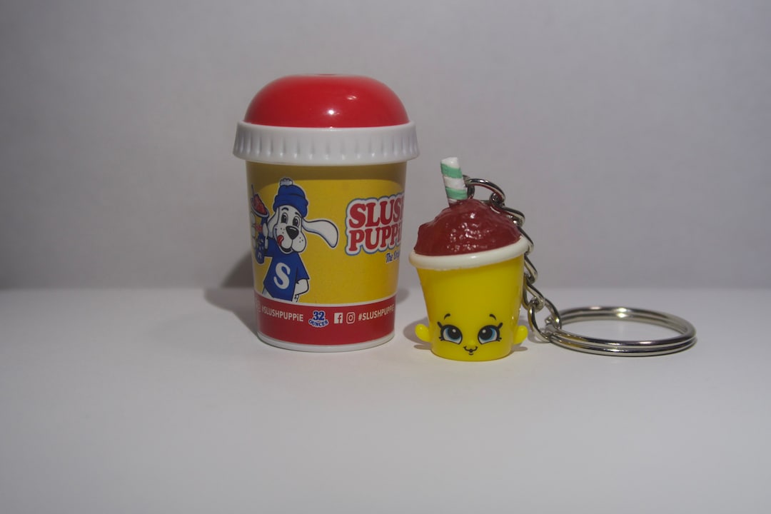 Slush Puppie Red Keychain - Etsy