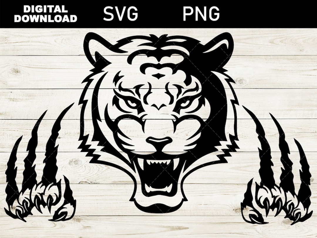 Tigers Svg Tiger Svg Tigers Mascot Svg Tiger Claw Svg - Etsy Australia