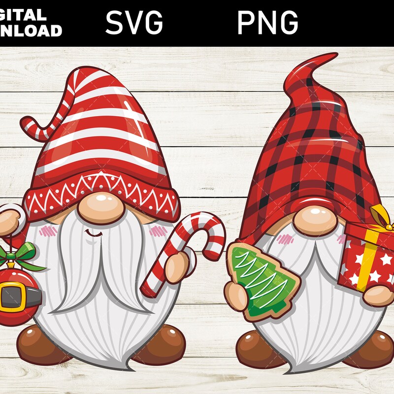 Christmas Gnome Svg - Etsy