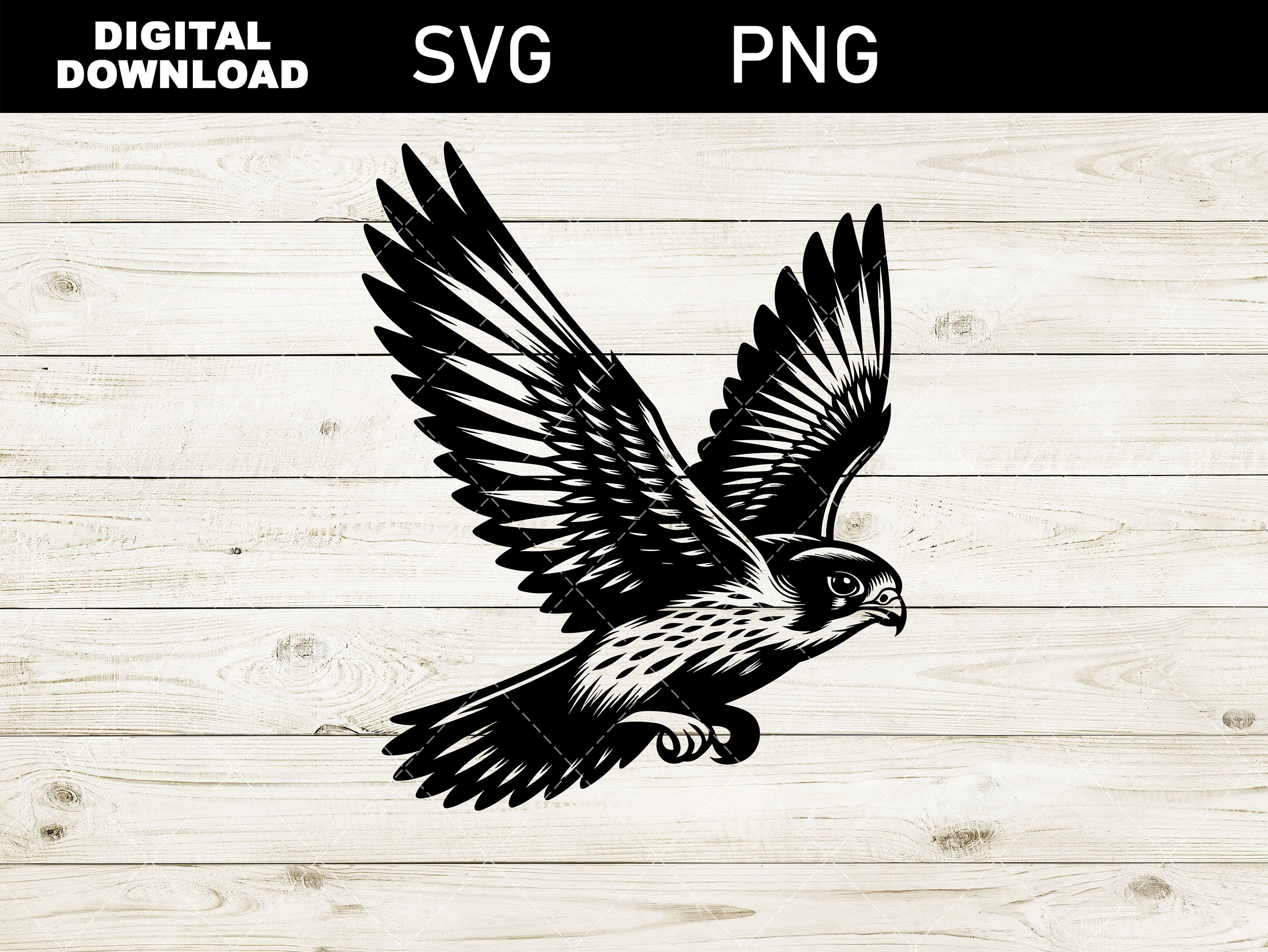 Falcon SVG & Png File, Falcon Svg, Bird Svg Png, Falcons Svg Mascot ...