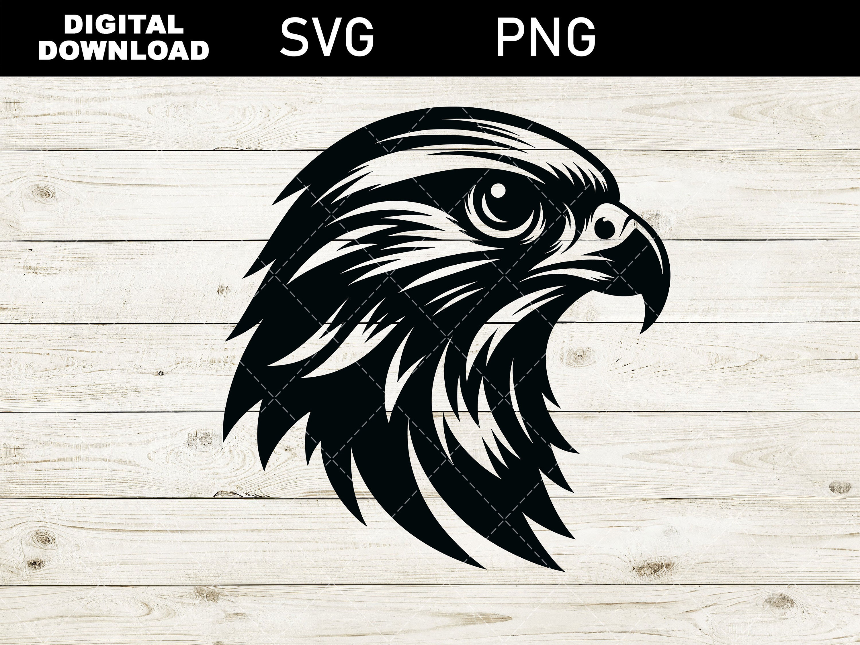 Falcon Head SVG & PNG File, Falcon svg, Falcons svg mascota, Falcons ...