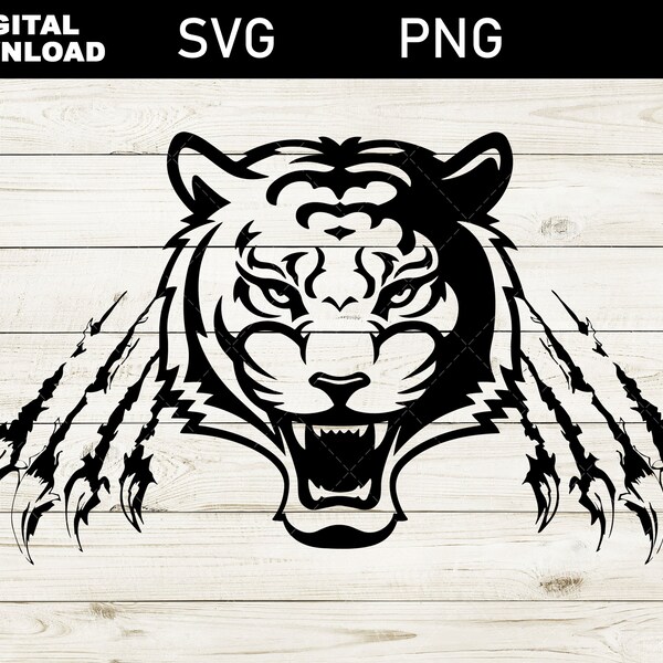Tiger Scratch Marks - Etsy