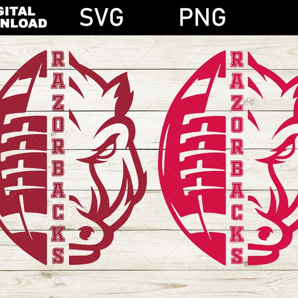 Razorbacks Svg - Etsy