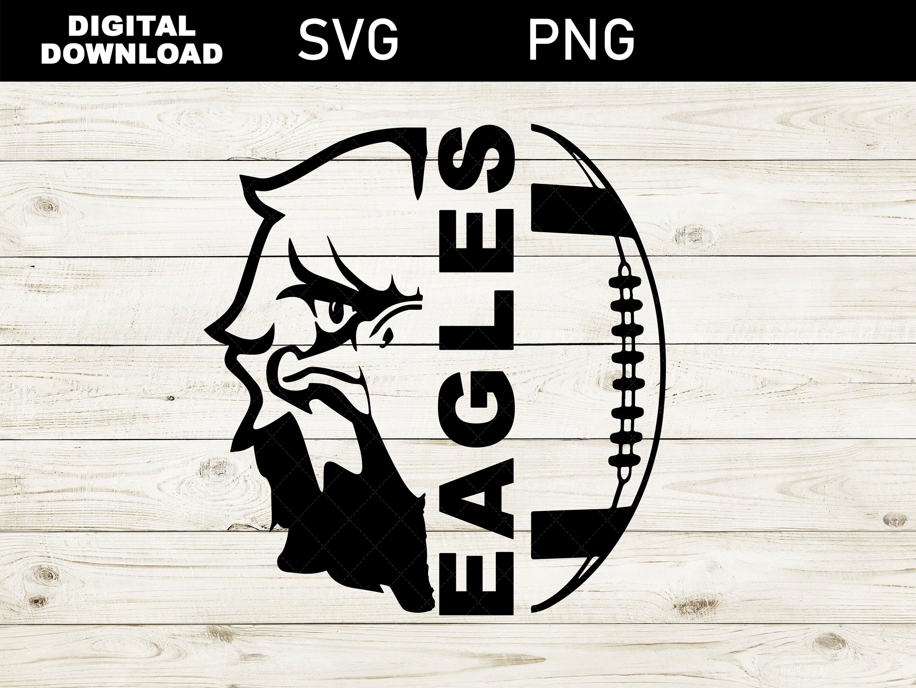 Eagles Football Svg Eagles Svg Football Svg Cut File - Etsy