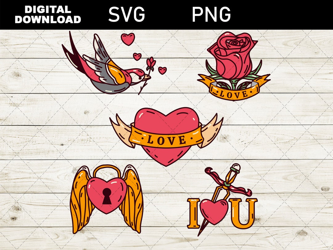 Love Svg Bundle, Heart Svg, Love Svg, Valentine's Day SVG, Valentines ...