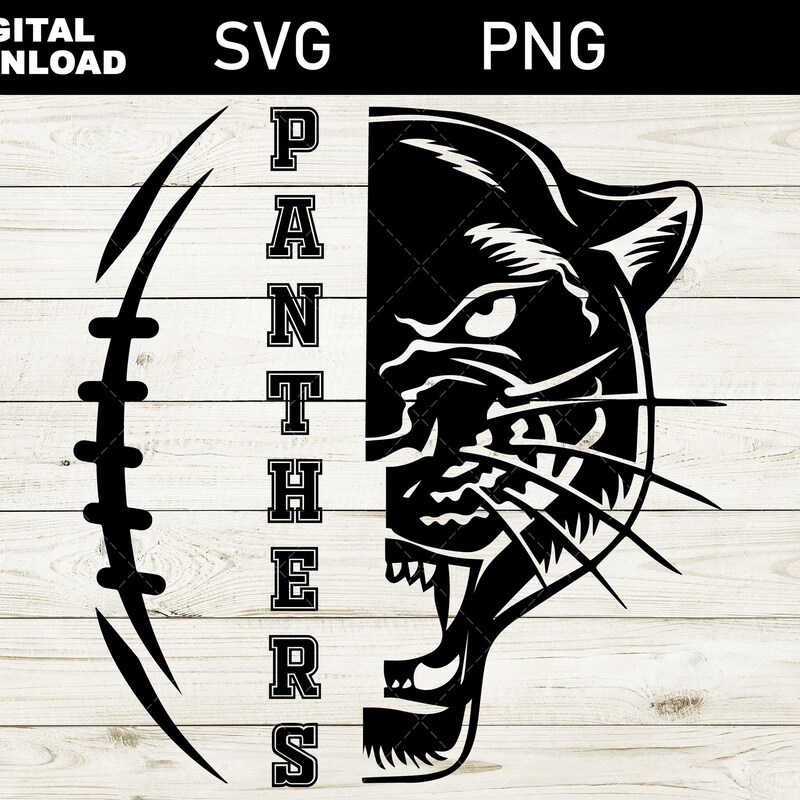 Panthers Svg - Etsy
