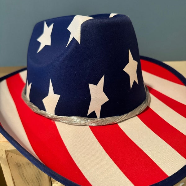 Red White Blue Hat - Etsy