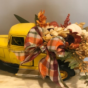 Fall Farmhouse Truck, Personalized Vintage Fall Truck, Autumn Truck ...