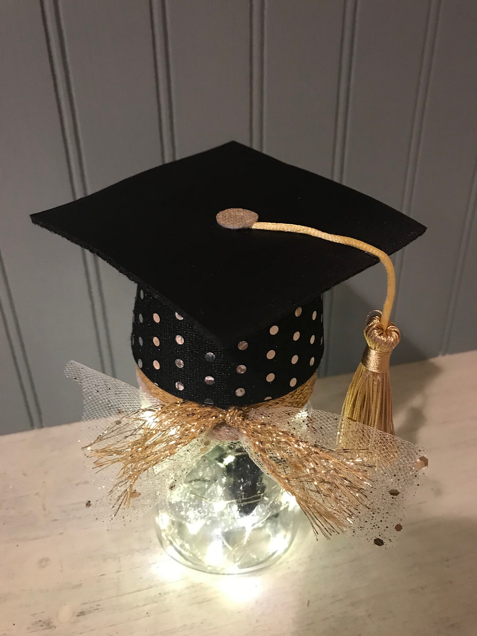 Graduation Decor Centerpiece Mason Jar Graduation Decor W - Etsy