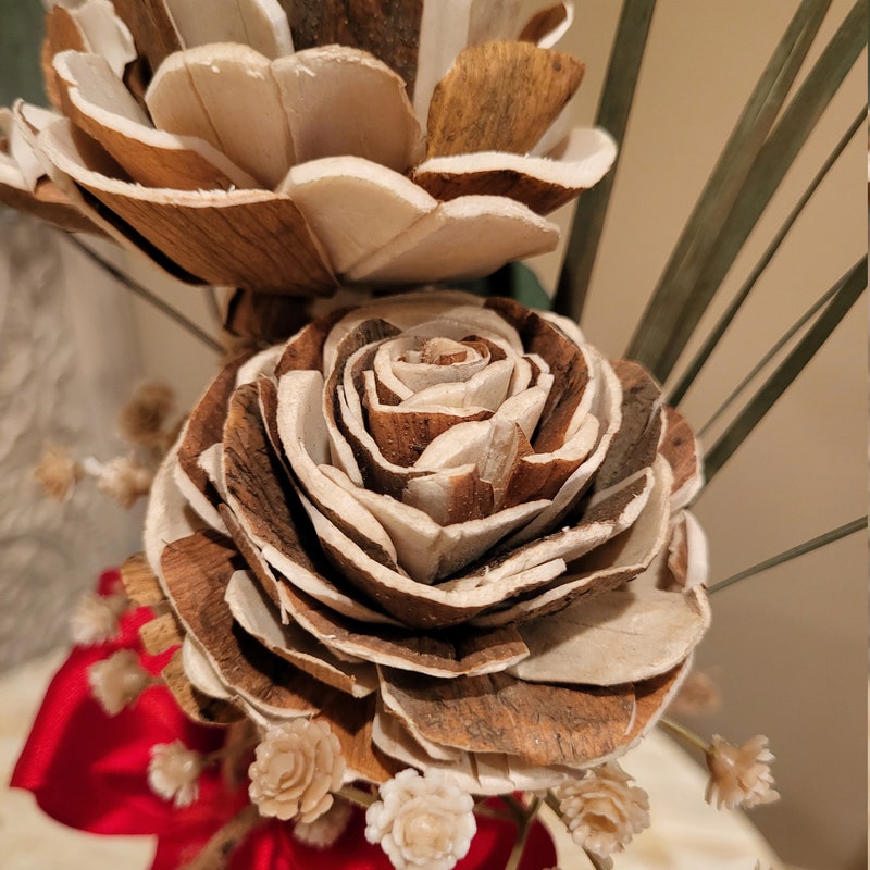 Wooden Rose - Etsy
