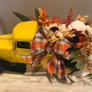 Fall Farmhouse Truck, Personalized Vintage Fall Truck, Autumn Truck ...
