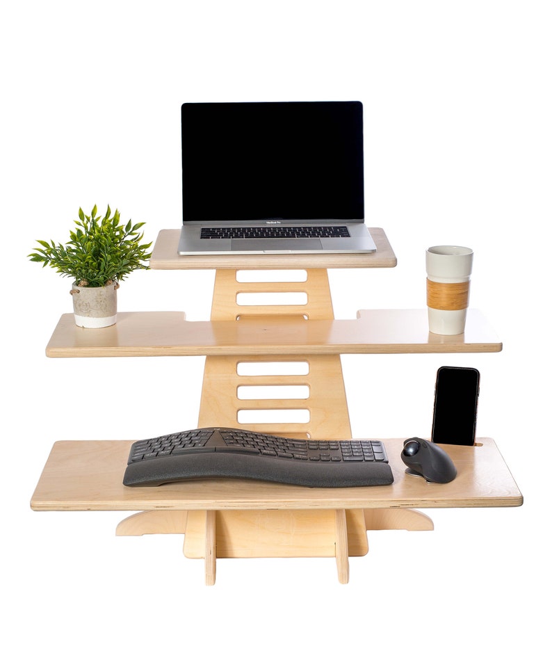 Adjustable Laptop Sit and Stand Desk Portable PLUS Standing | Etsy