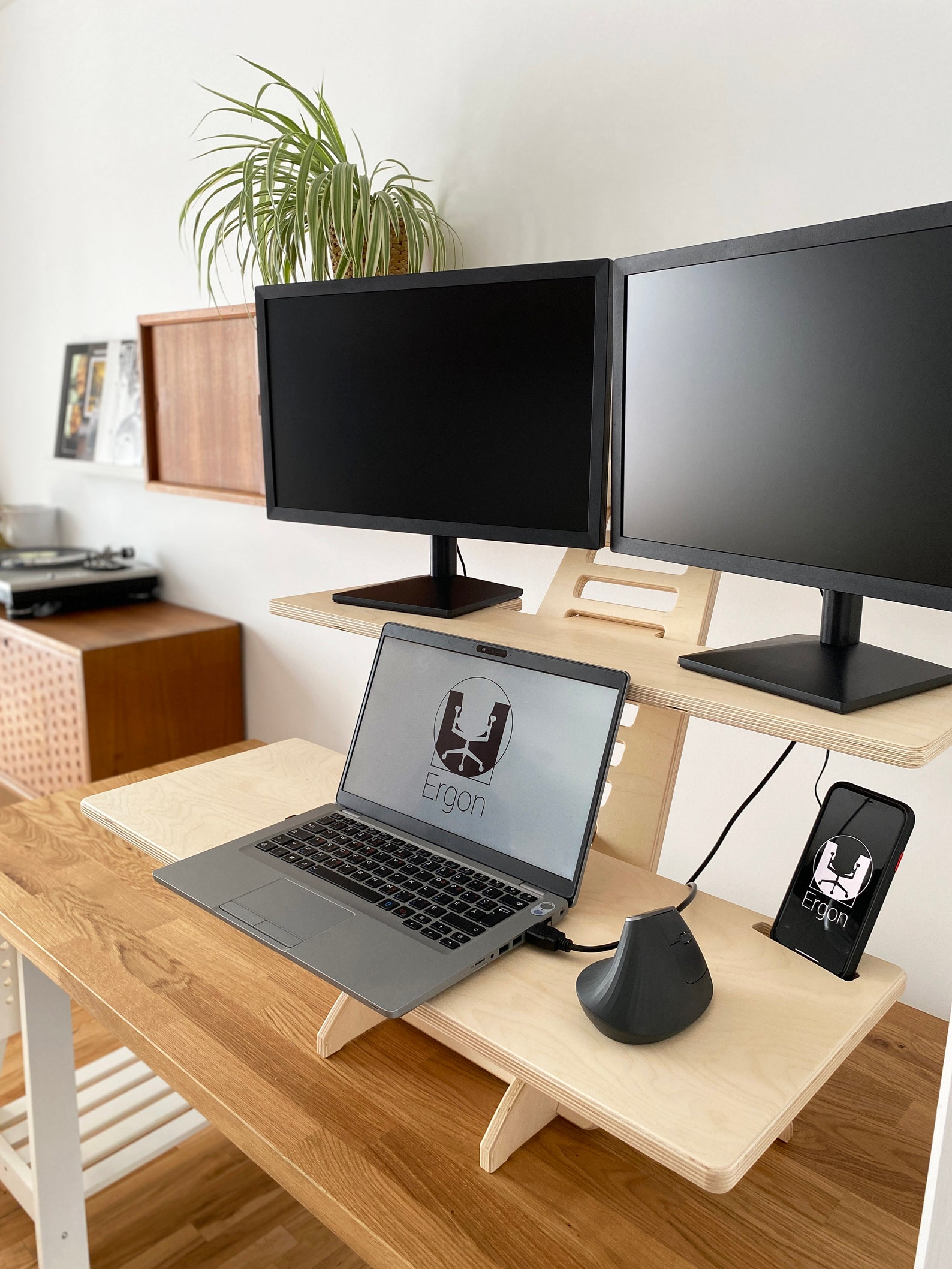 Adjustable Laptop Sit and Stand Desk Portable PLUS Standing | Etsy