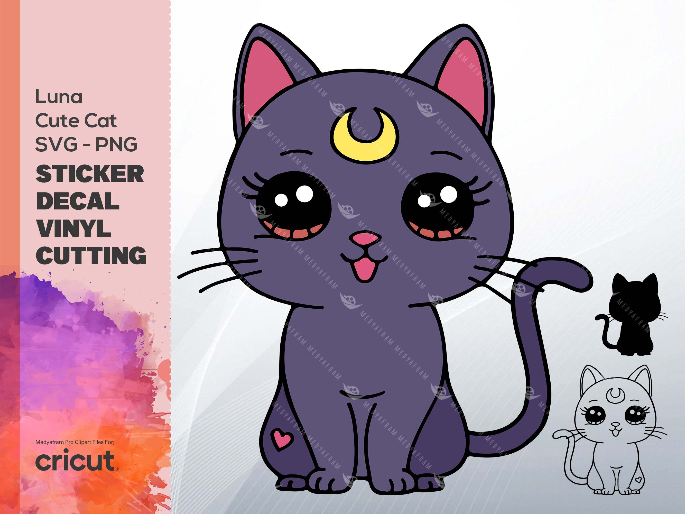 Cat SVG Png Kitty Cat Png Cute Cat Svg Png - Etsy