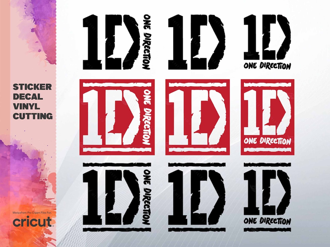 One Direction Logo Svg One Direction Cut Files Jpg Png Ai Pdf Cricut ...