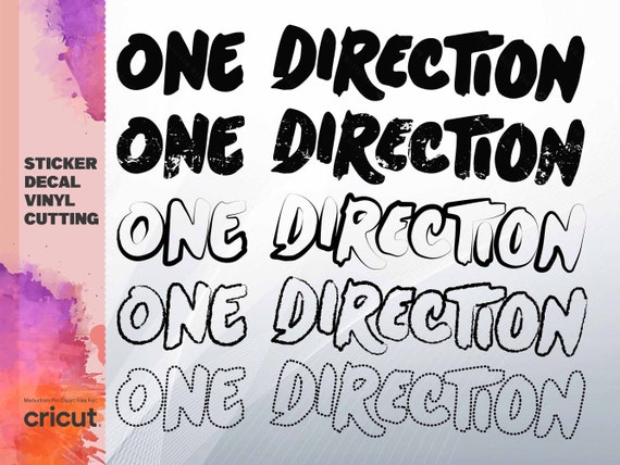 One Direction Logo Svg One Direction Cut Files Jpg Png Ai Pdf - Etsy