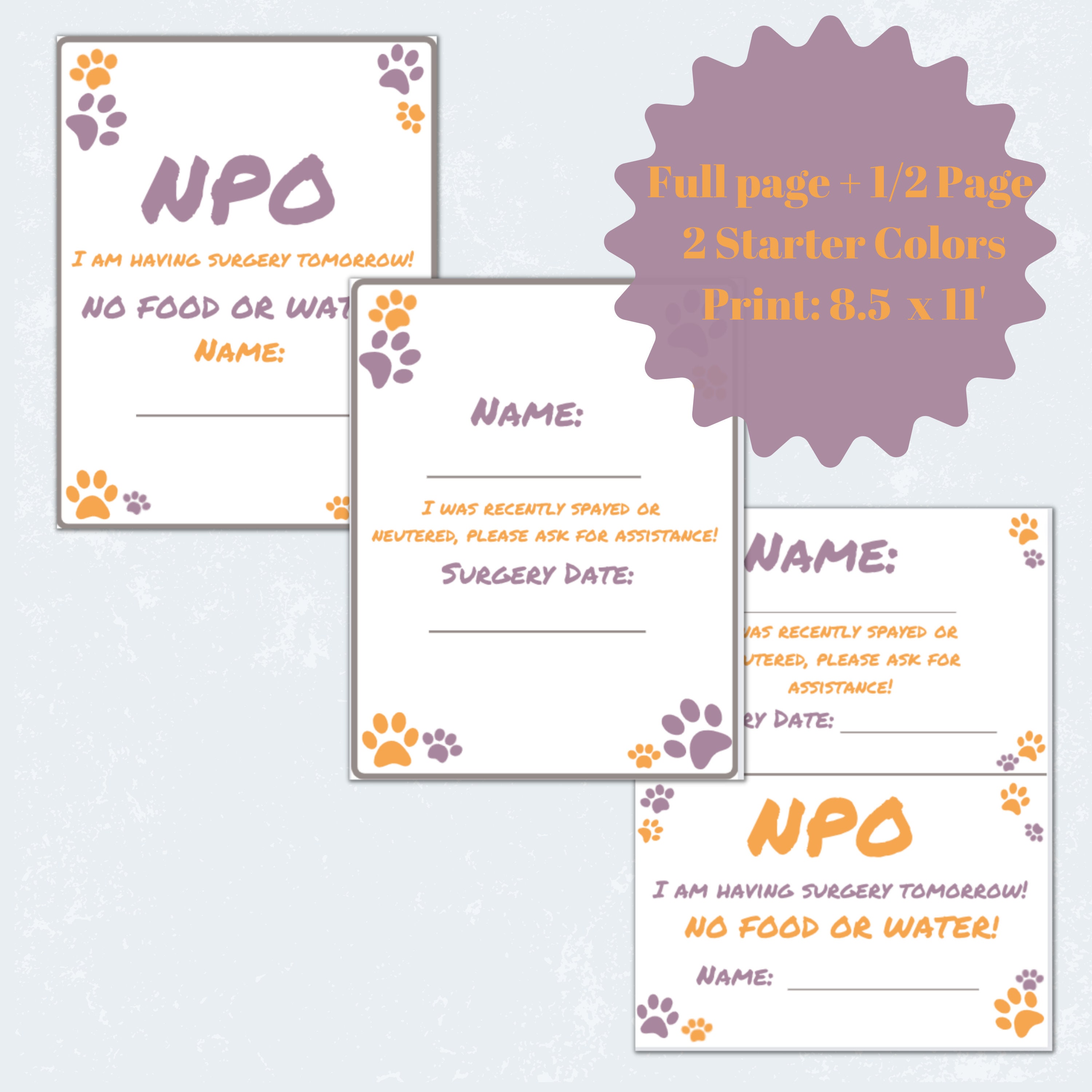 Spay & Neuter Sign | Spay and Neuter Animal Rescue | Animal Shelter ...
