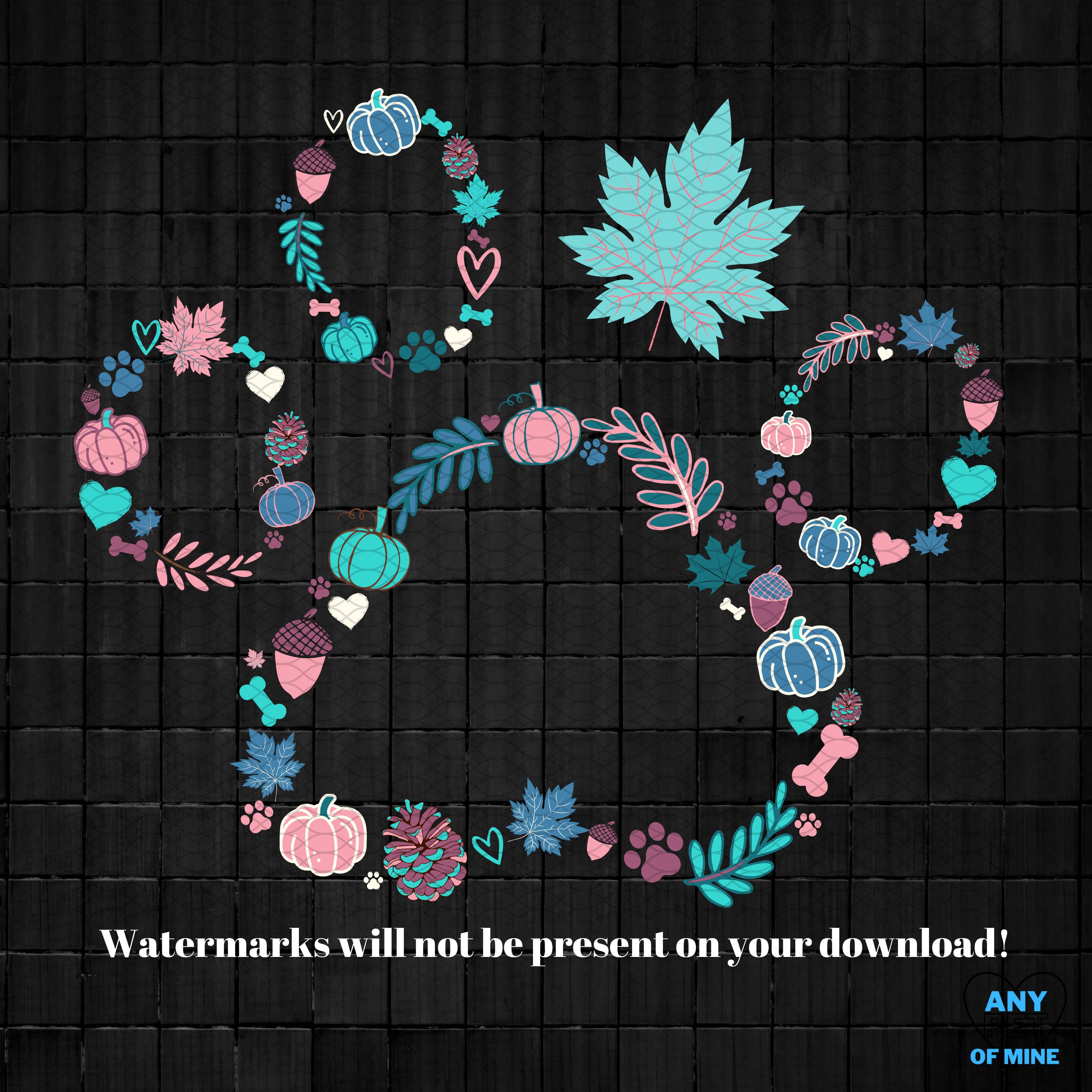 Fall Paw Design | Dog Paw PNG | Cute Fall Y'all | Animal Rescue Design ...