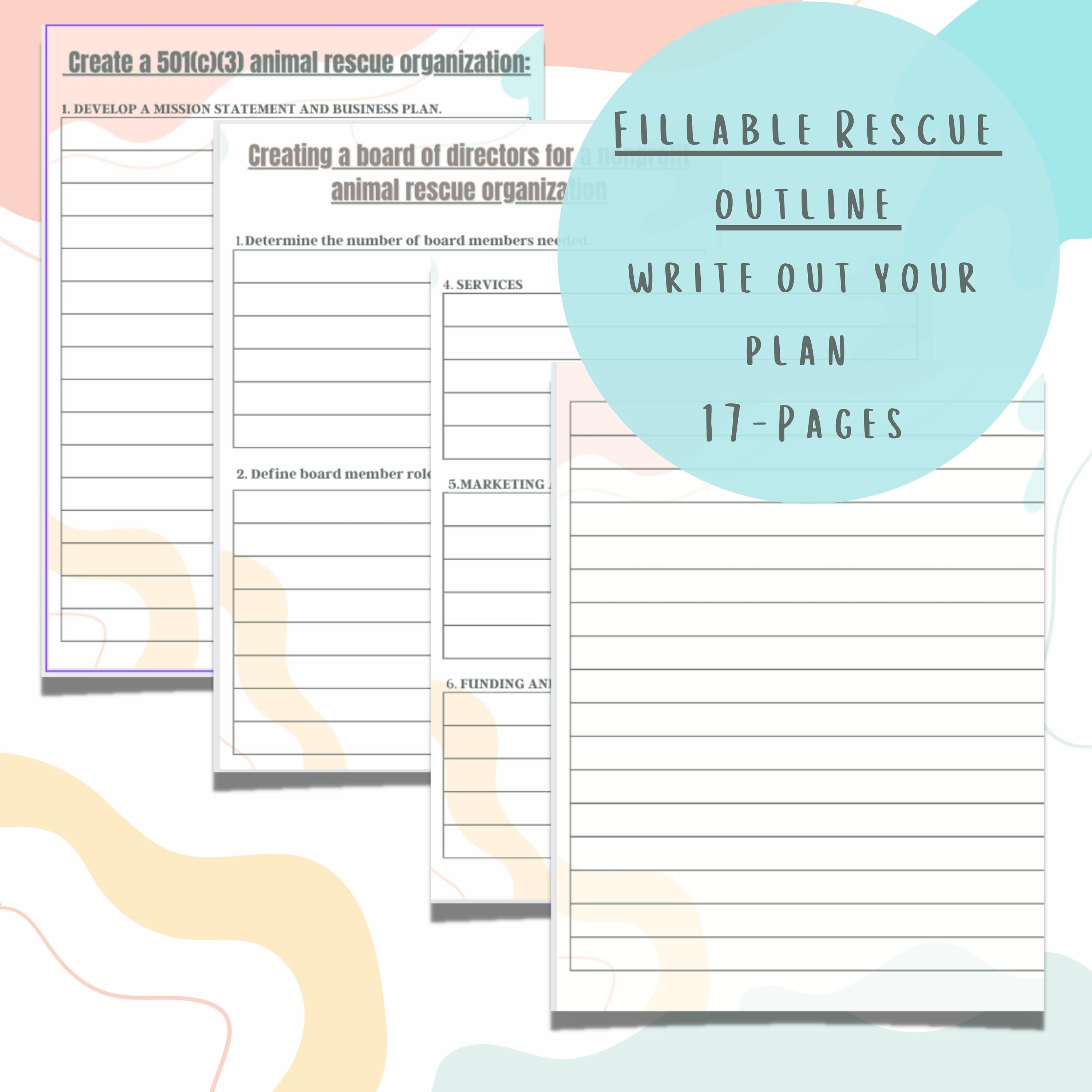 Business Outline for Starting a Non-profit Animal Rescue in the USA ...