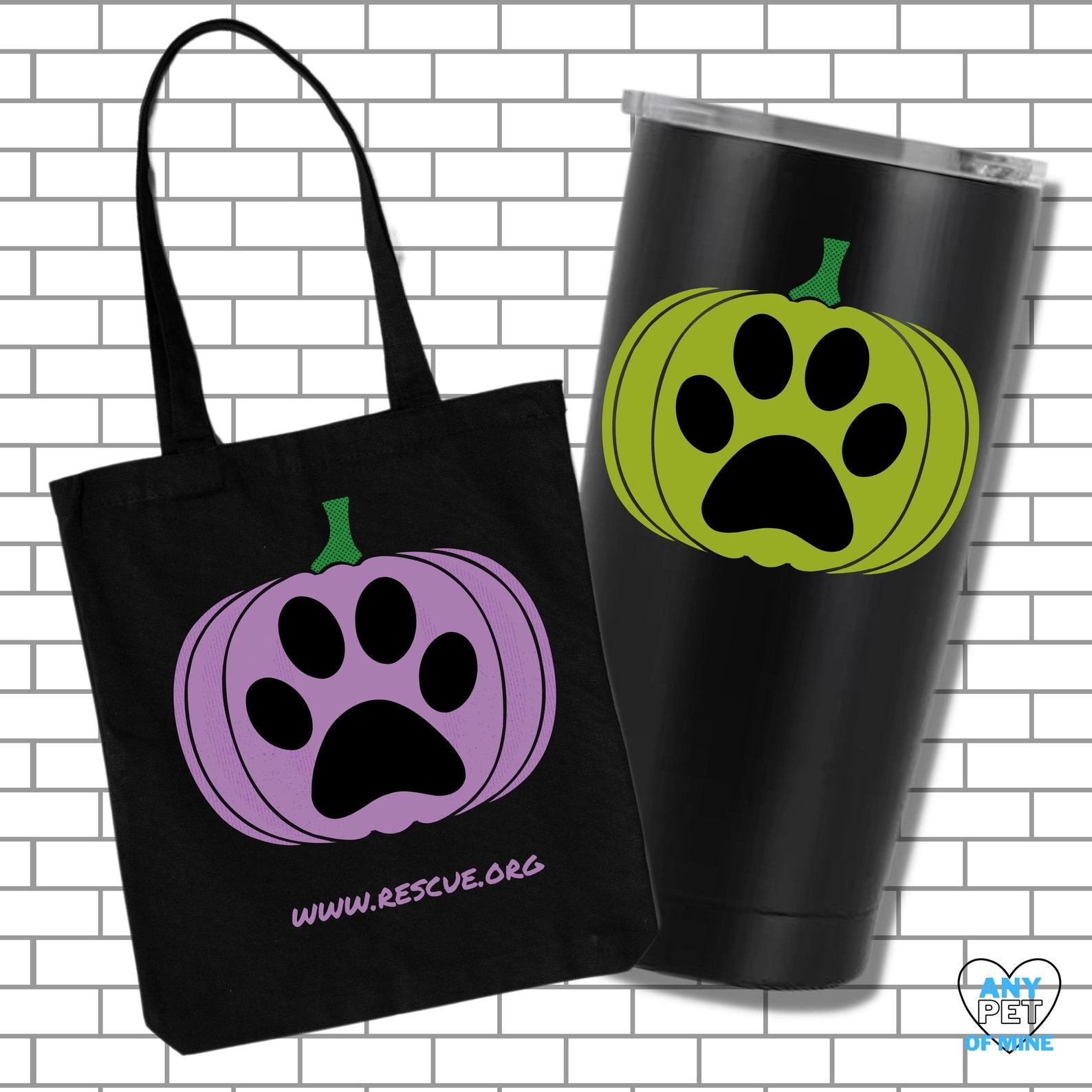 Pumpkin Paws | Dog Paw Pumpkin PNG | Cute Halloween | Animal Rescue ...