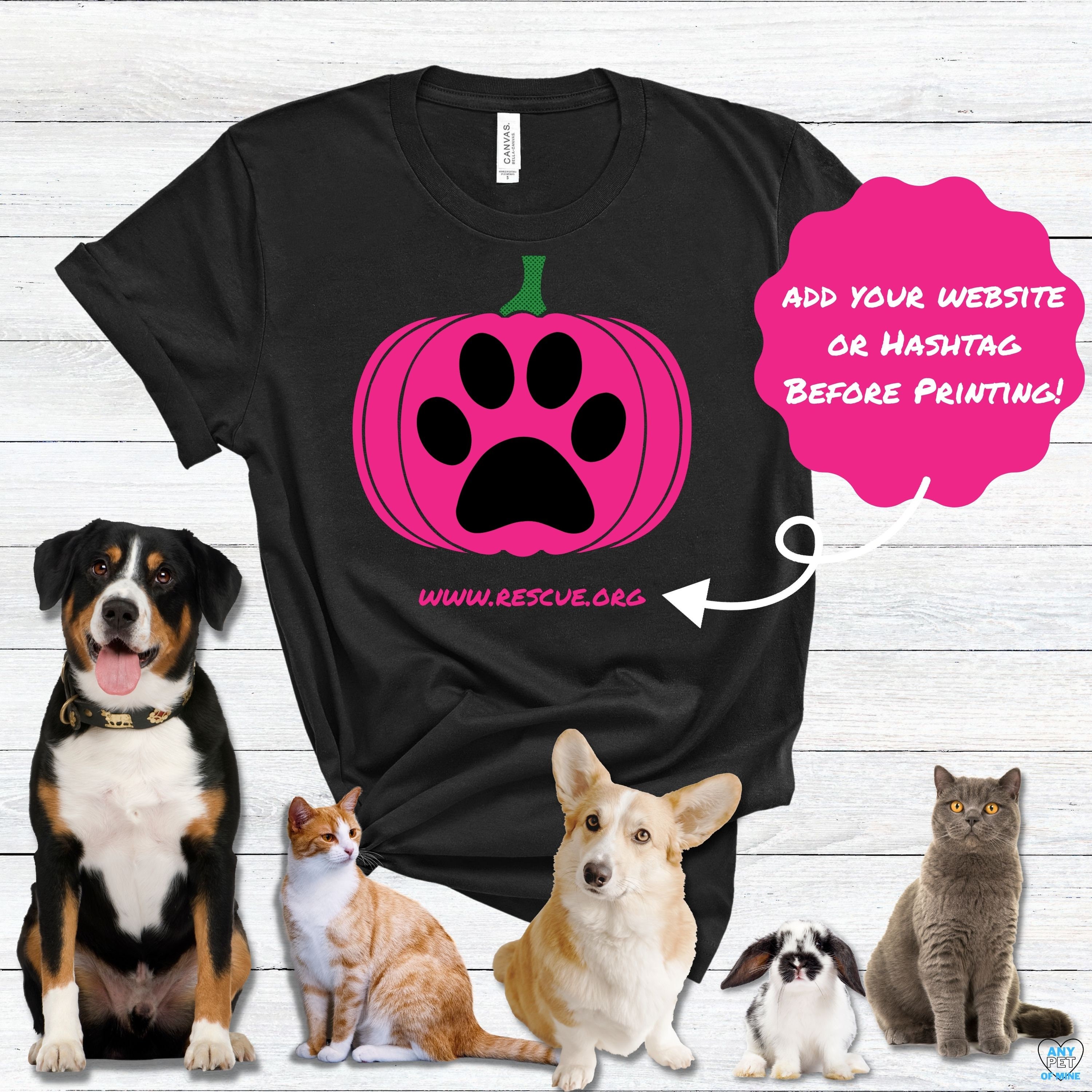 Pumpkin Paws | Dog Paw Pumpkin PNG | Cute Halloween | Animal Rescue ...