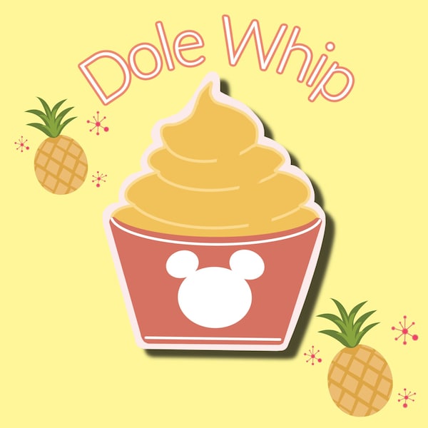 Dole Whip Sticker - Etsy