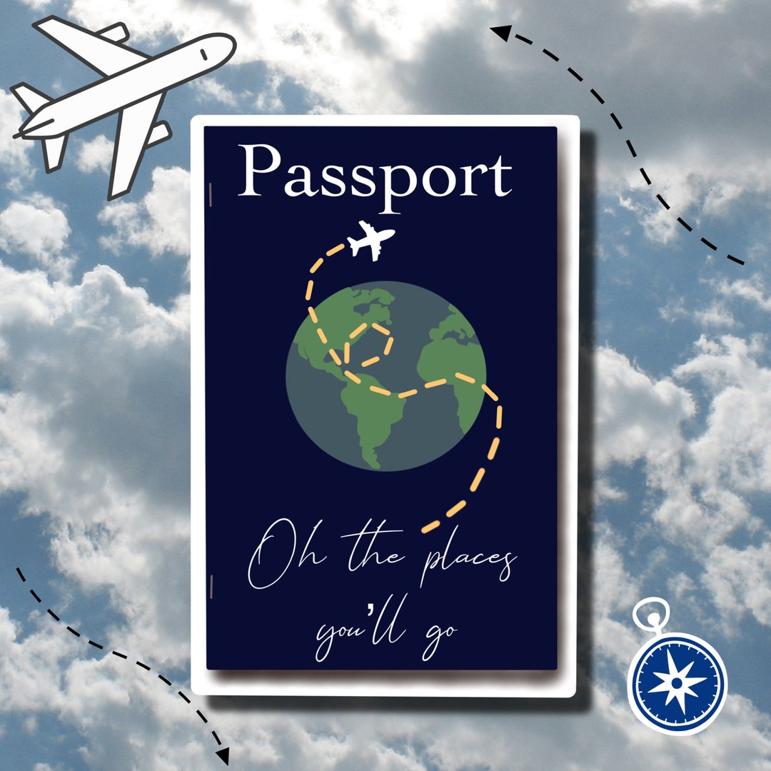 Autocollant Passeport pour le monde - Etsy France