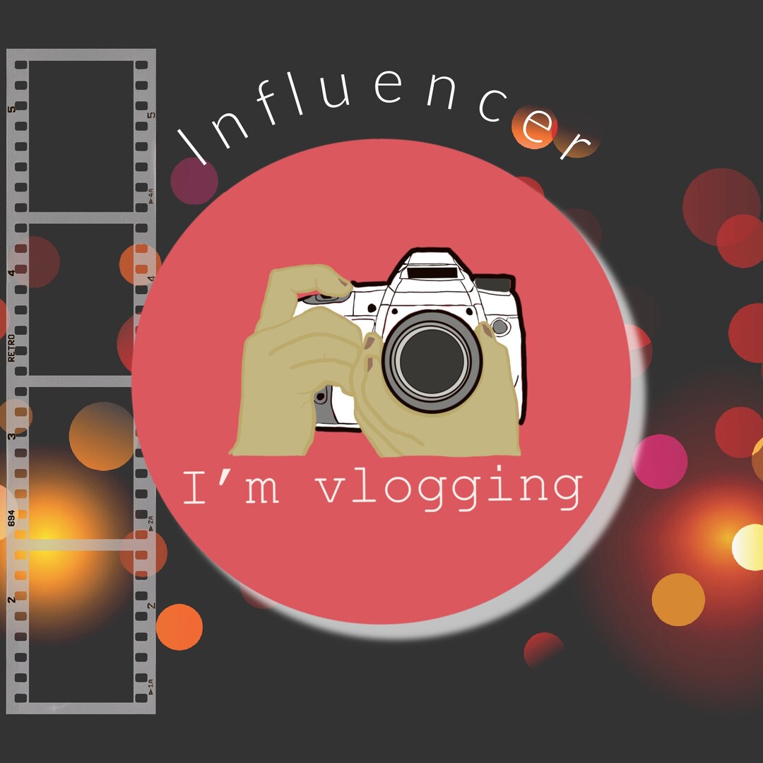 I'm Vlogging Sticker - Etsy.de