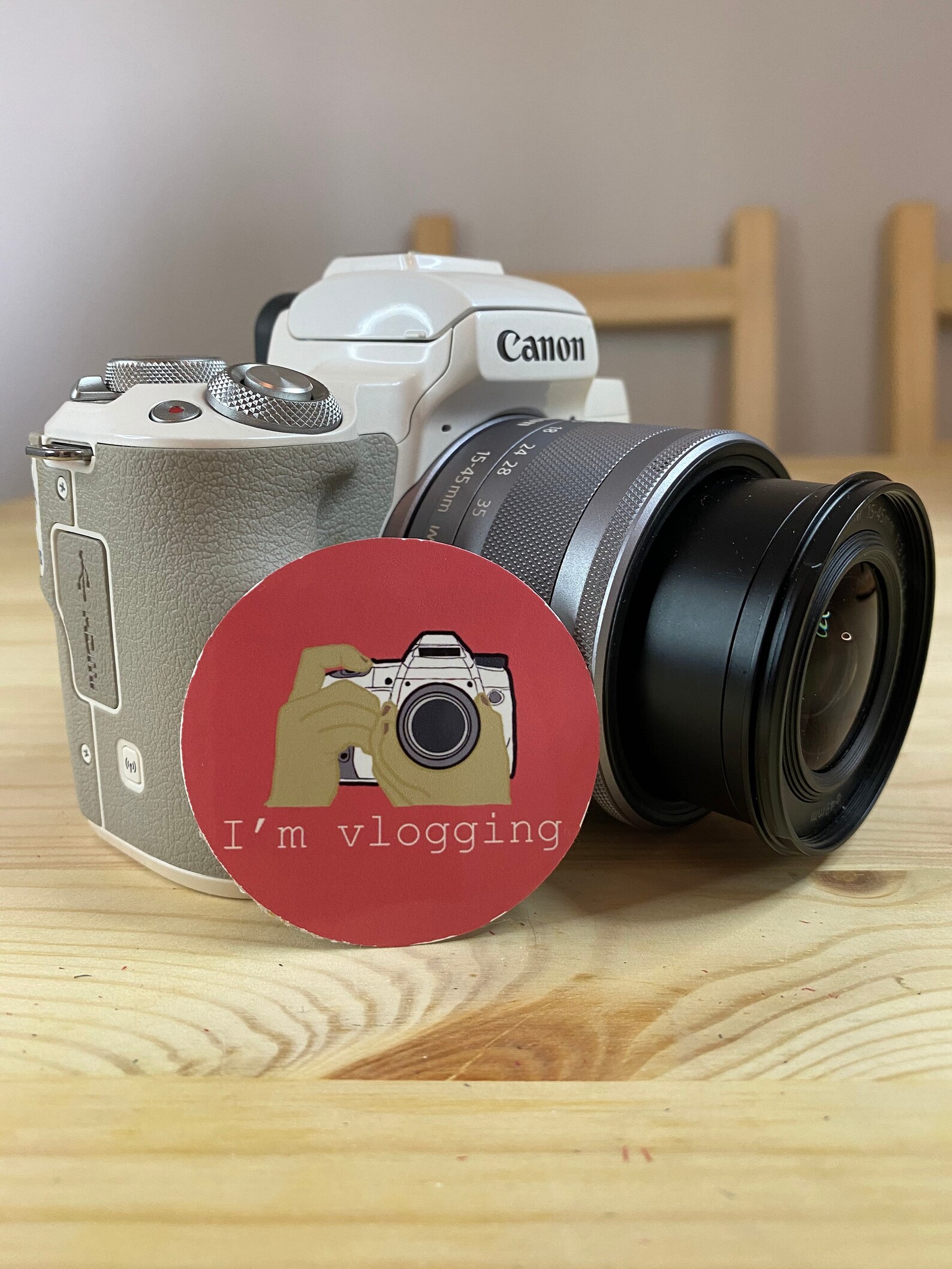 I'm Vlogging Sticker - Etsy.de