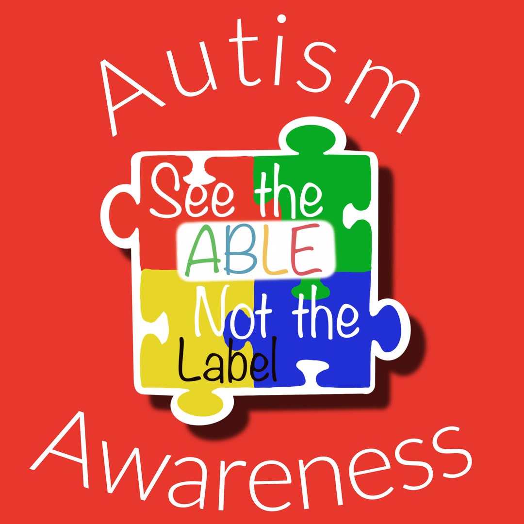 See the Able - Autism Awareness Sticker - Etsy