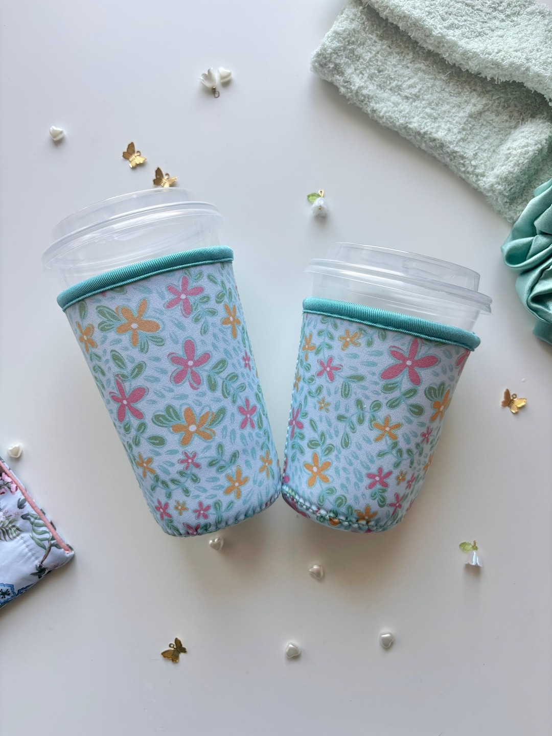 Coffee Cup Sleeve | Iced Coffee Sleeve | Cup Sleeve - Etsy