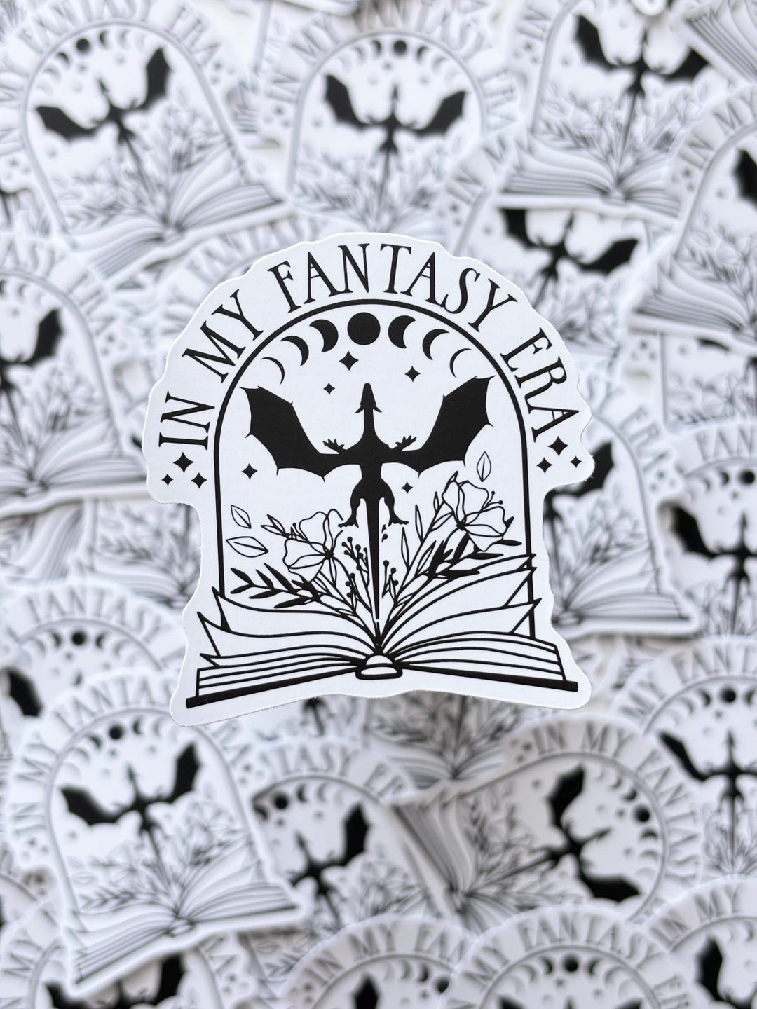 Fantasy Era Sticker | Vinyl Sticker | Kindle Sticker | Bookish Sticker ...
