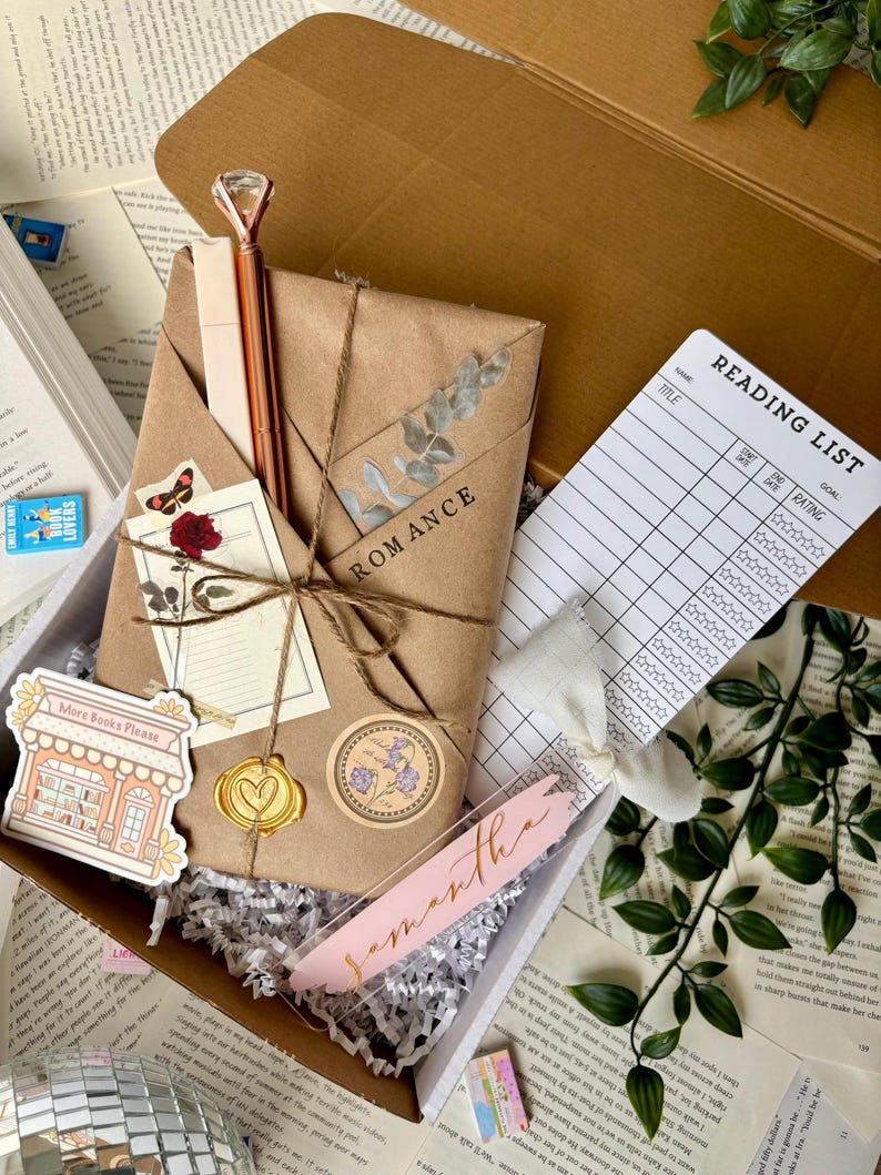 Personalized Book Blind Date Gift | Reader's Gift Box | Bookish Gift ...