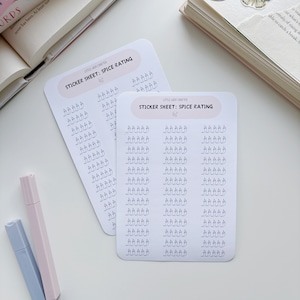 Reading Journal Sticker Sheets | Book Rating Sticker Sheets Bundle ...