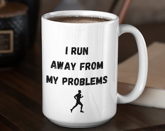 Marathon Wanker Mug, Funny Mugs, Banter Cards, Banter Mugs, Runner ...