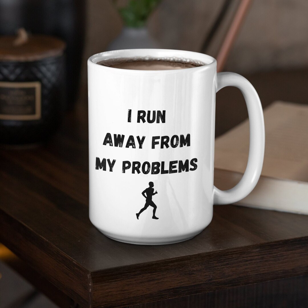 Funny Running Mug for Him, Runner Gifts, Jogger Coffee Mug, Jogging Mug ...