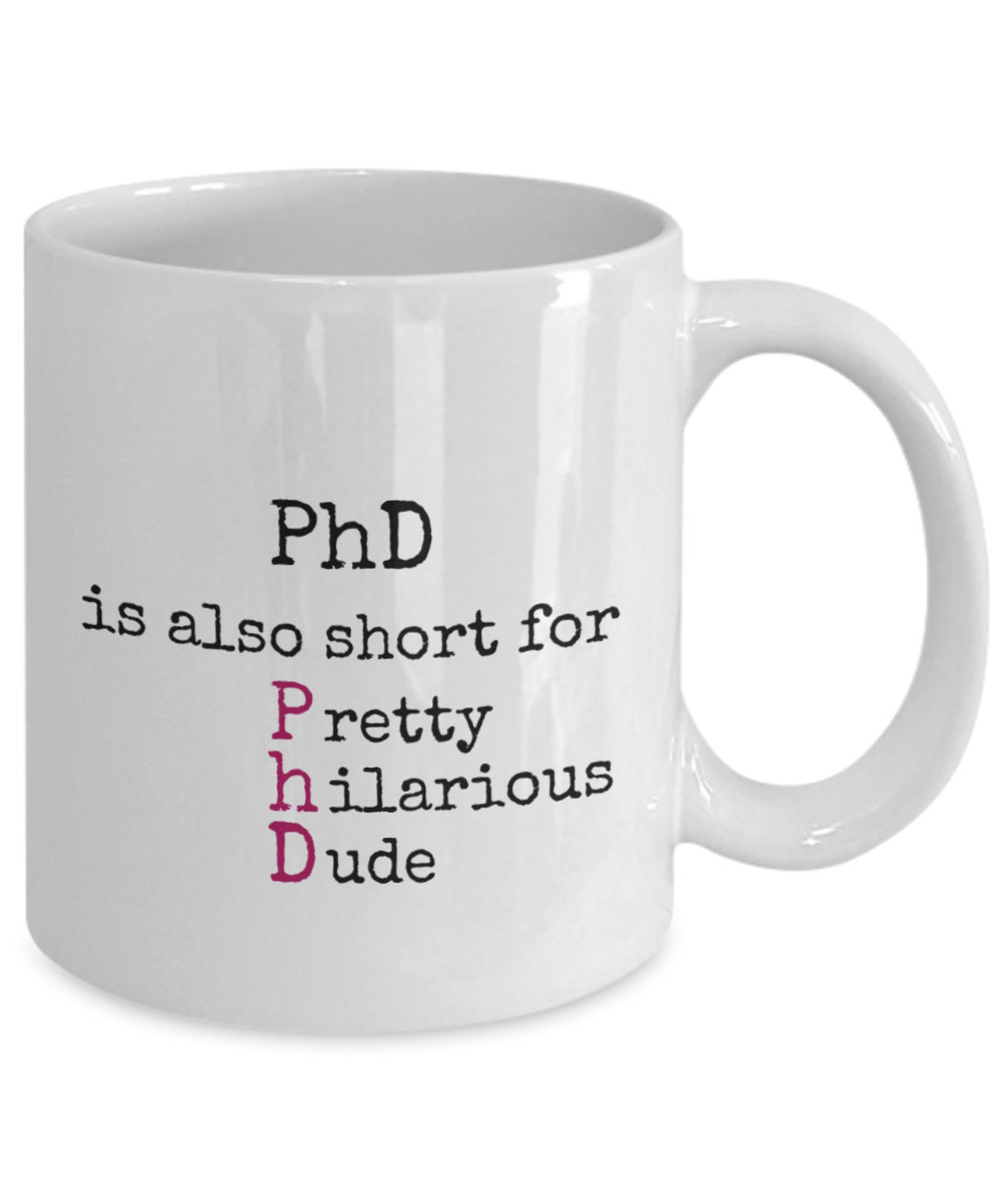 Phd Professor Graduate Student Mug Gift. University, College Grad ...